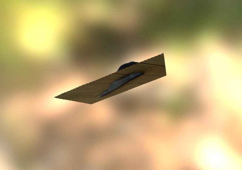 Pointy rock on wood - High Poly - 3D model by davidb1985 [9ac6e31 ...