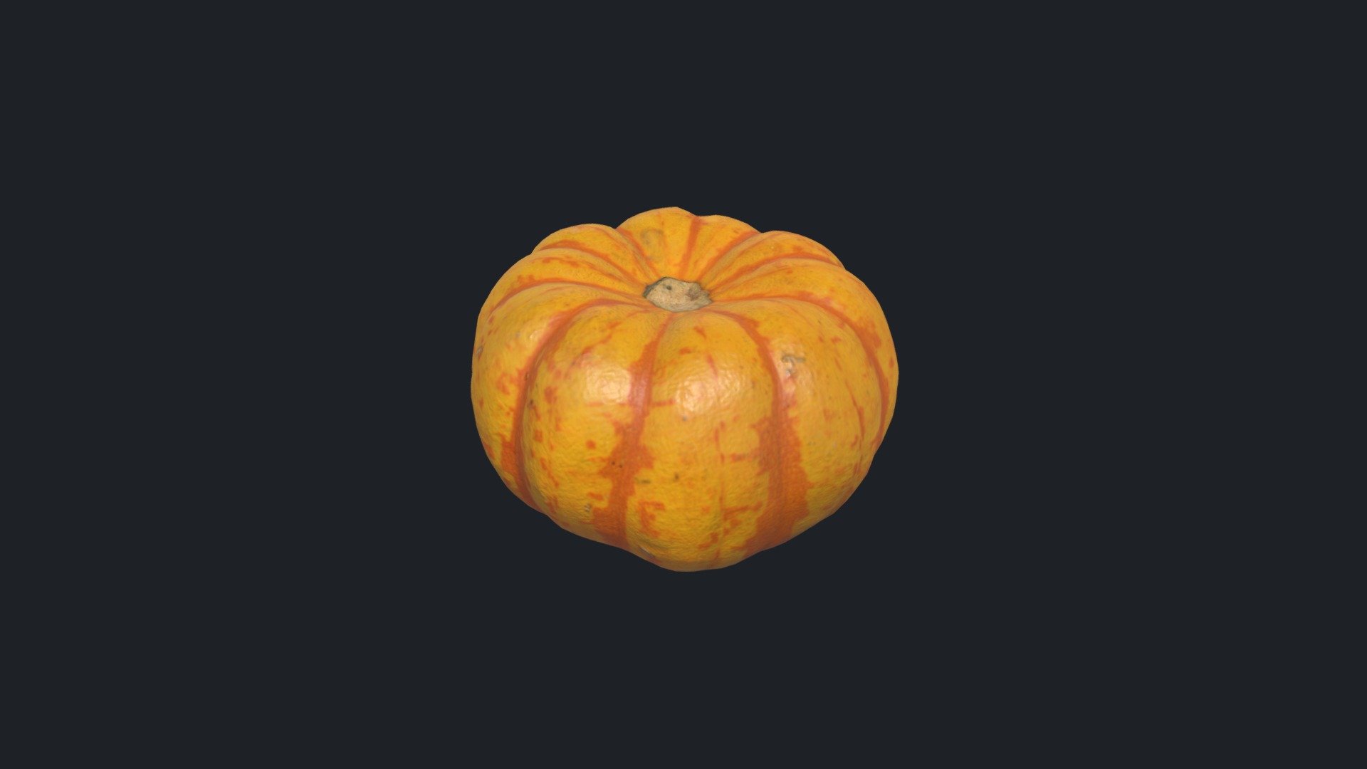 Pumpkin 4 - 3D model by sharetextures [9ac77e2] - Sketchfab
