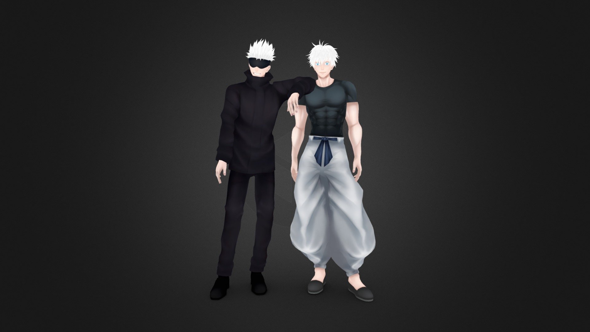 Satoru Gojo VRChat Avatar - 3D model by xraxory [9ac7b13] - Sketchfab