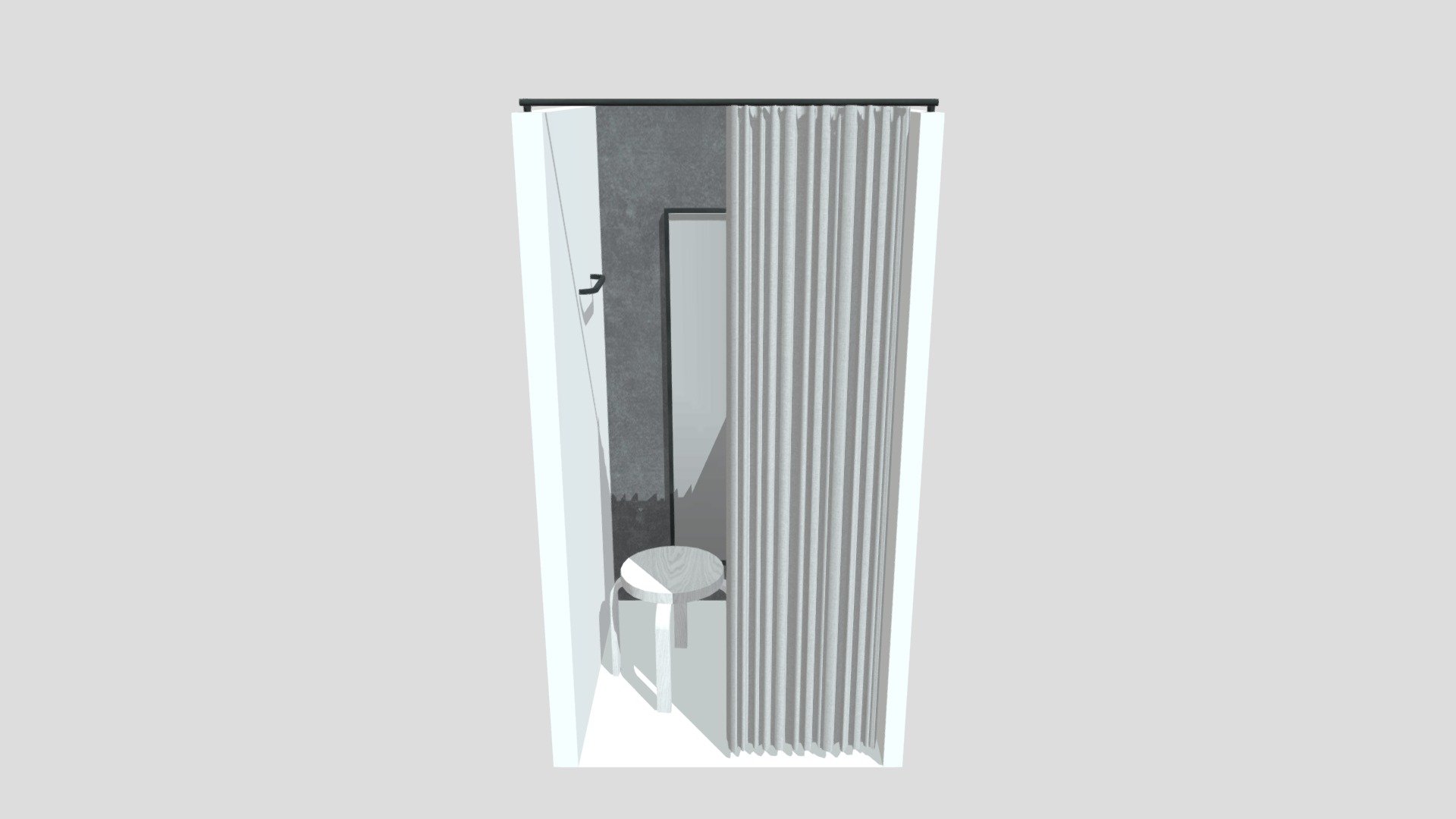Changing Room - Download Free 3D model by luizaist [9accec2] - Sketchfab