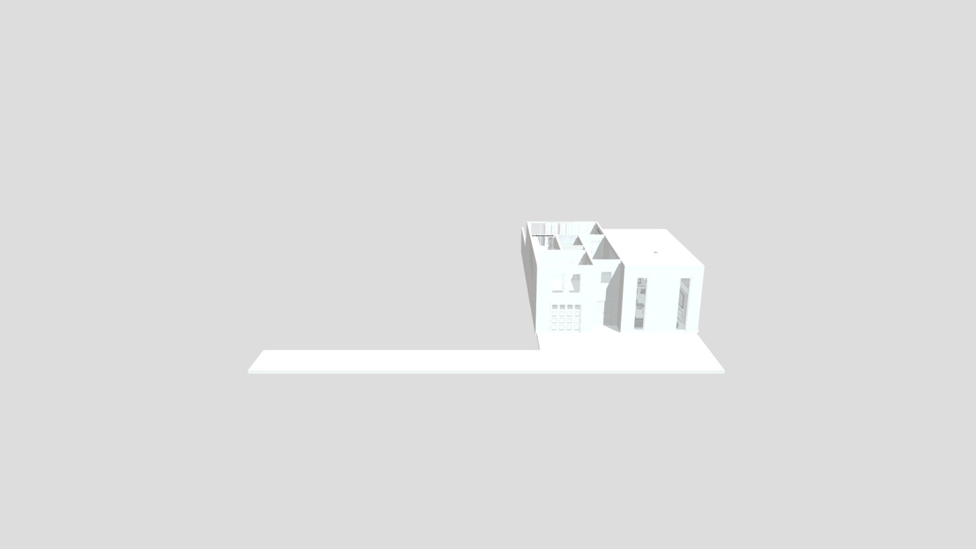 Cube House - Download Free 3D model by Home Design 3D (@homedesign3d ...