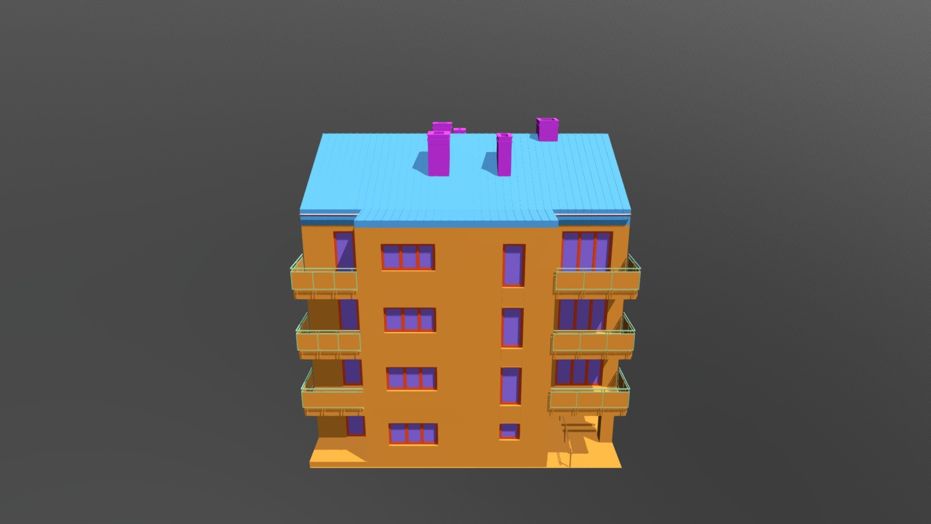 Building 06blndrrender - 3D model by atulchavan [9ad08b9] - Sketchfab
