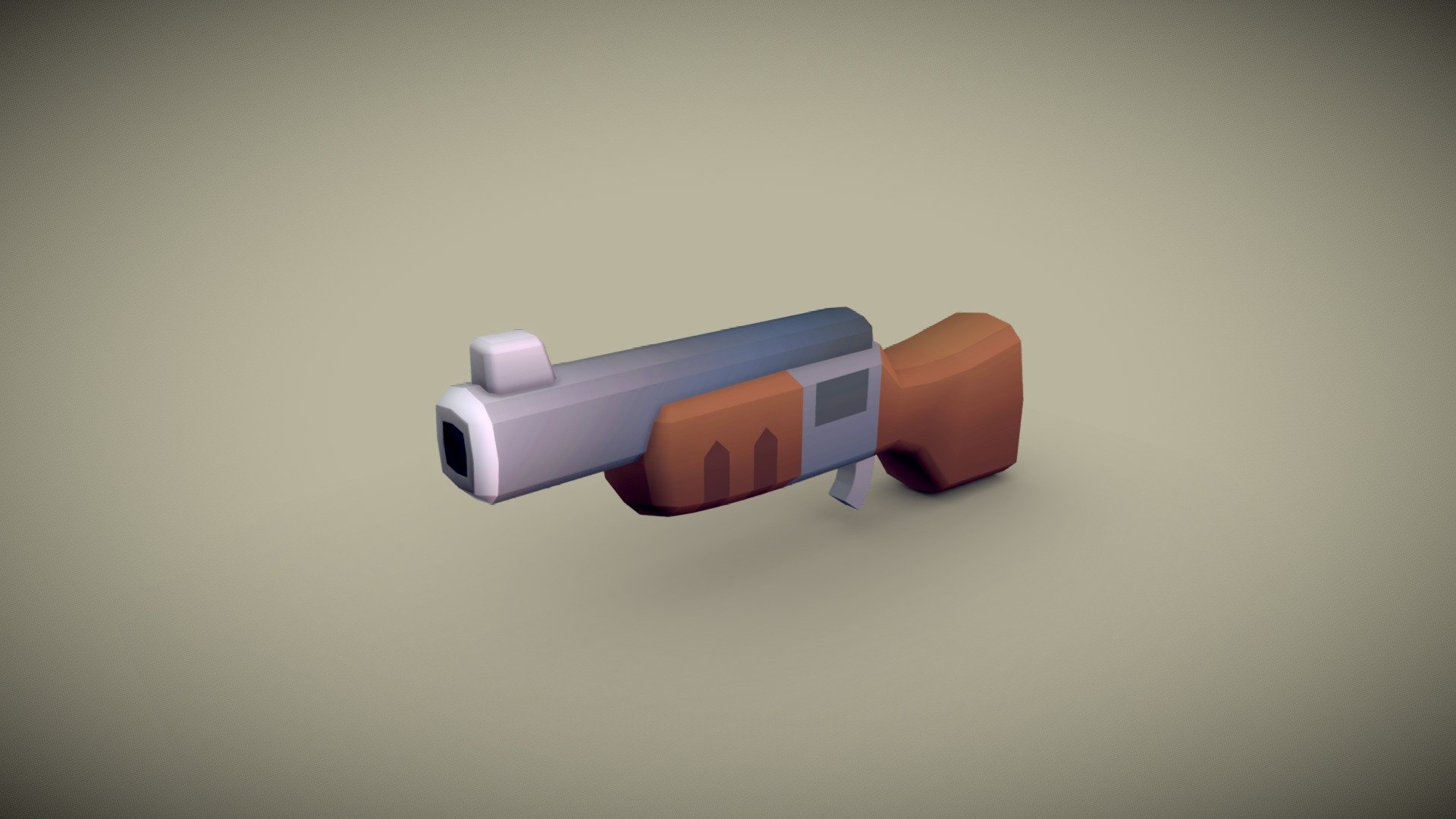 Shotgun Single Barrel - Preview - 3D model by BitGem [9ad0fdb] - Sketchfab