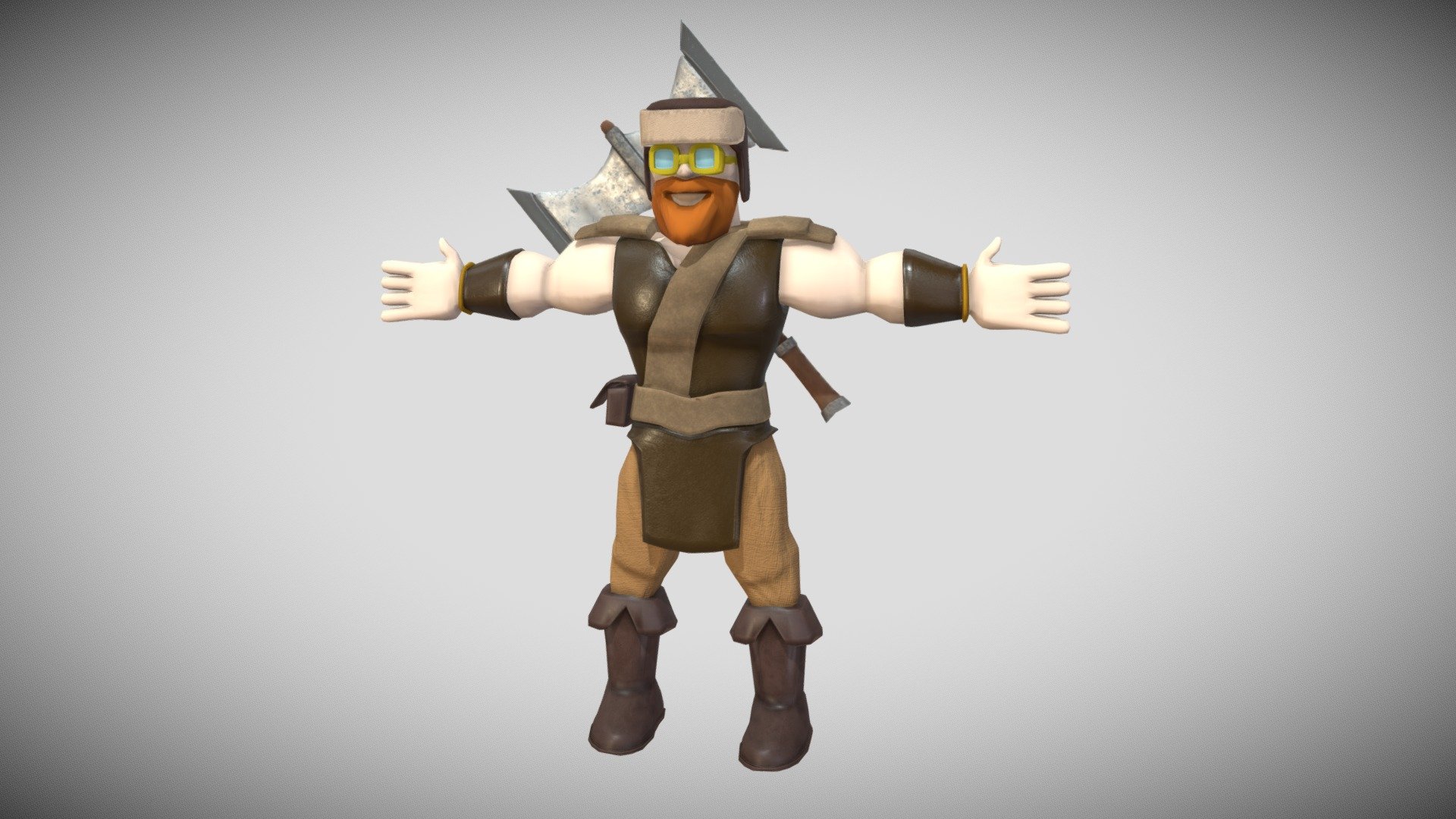 Jake Hurwitz's: Hardwon Surefoot - 3D model by logandando2002 [9ad3ac1 ...