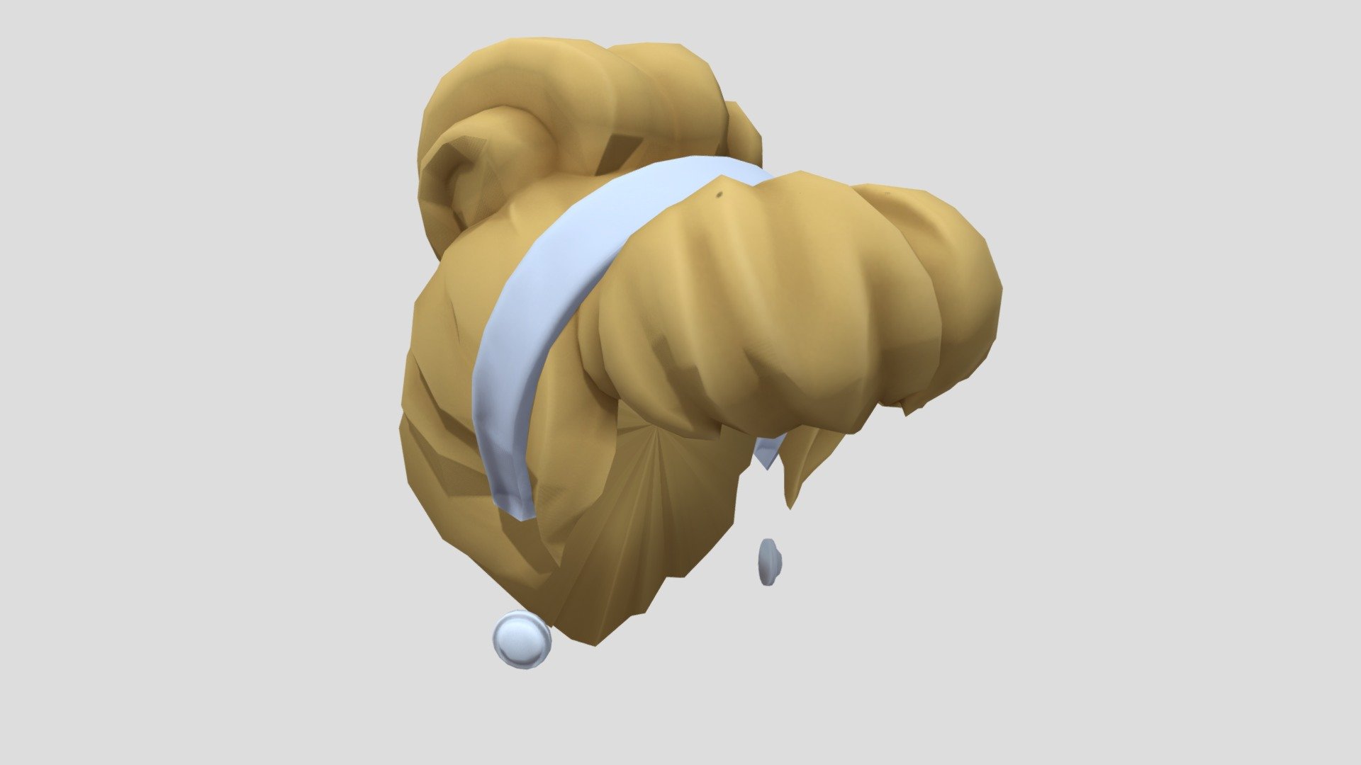 Princess Cinderella's Hair - Download Free 3D model by Princess Gowns ...