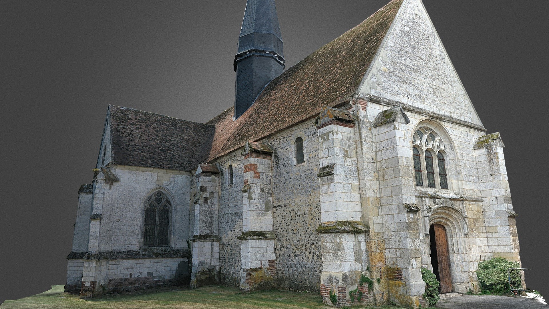 Eglise de Guignecourt dans l'Oise - 3D model by Caroline Thibault ...