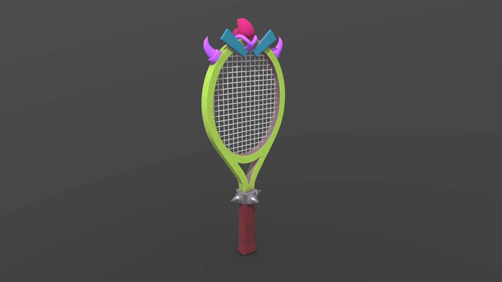 Tennis Racket - 3D model by Ison (@XinChengWu) [9ad5039] - Sketchfab