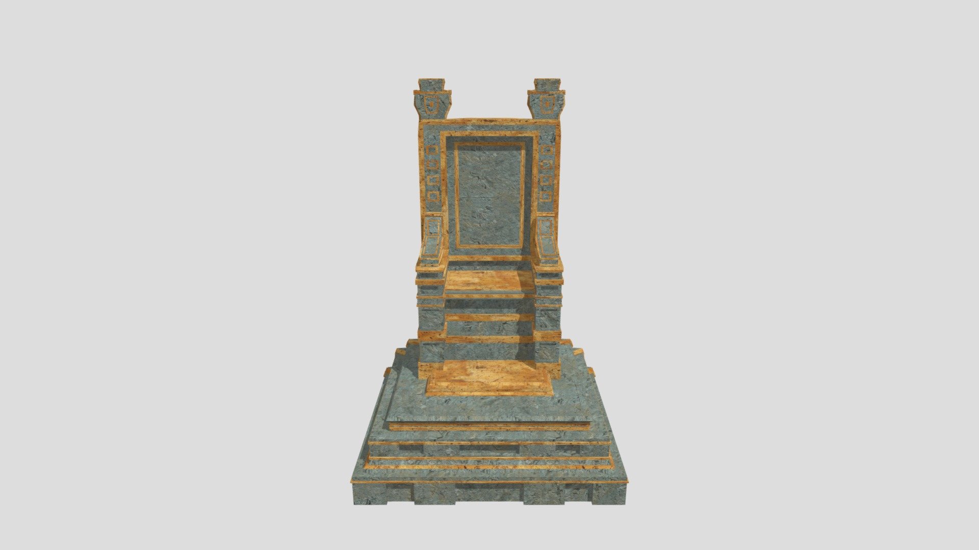 Zeus's Throne for game Gates of Olympus - 3D model by Violetta Braatz ...
