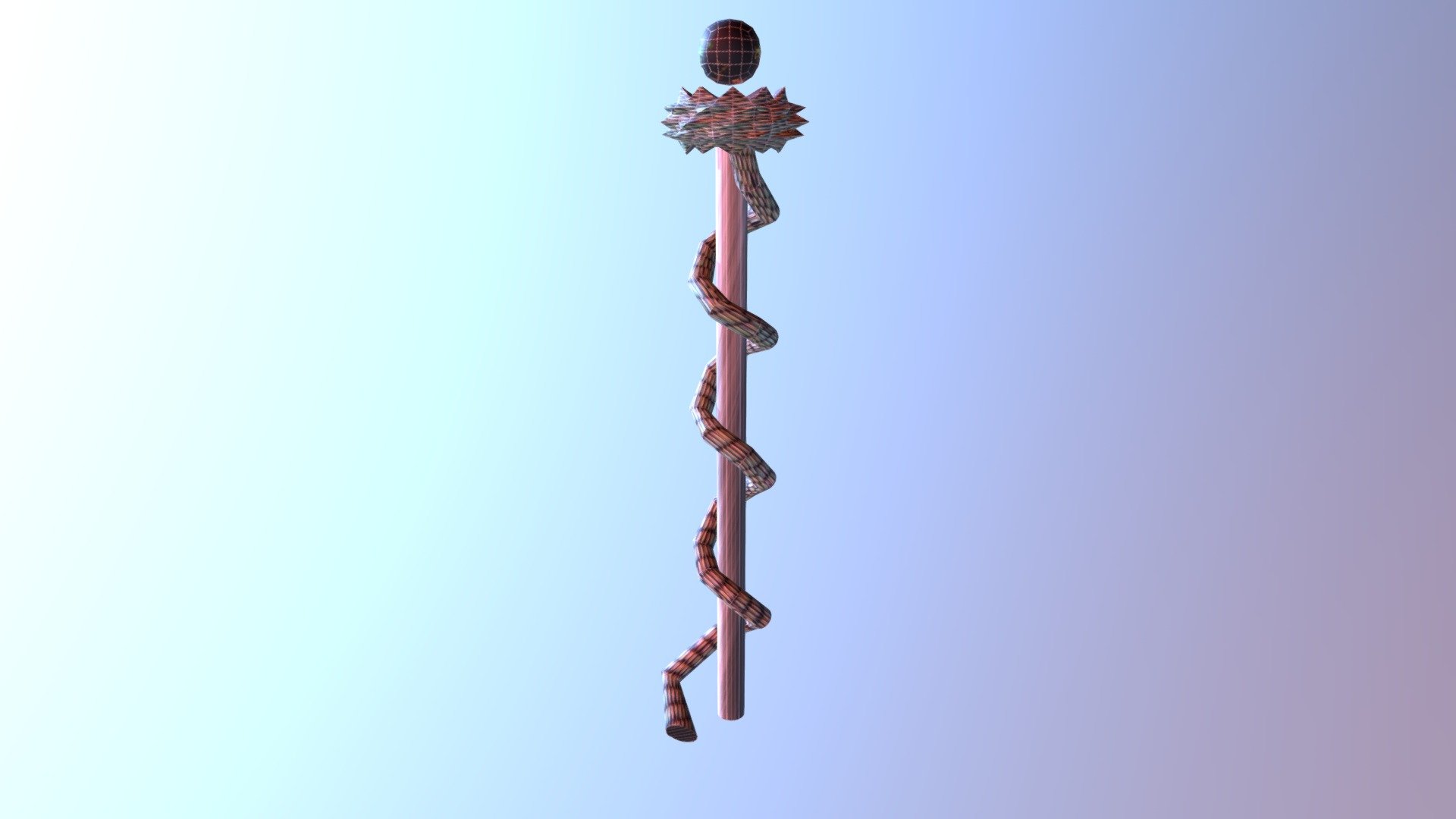 Staff - 3D model by wynn96 [9ad5c4f] - Sketchfab