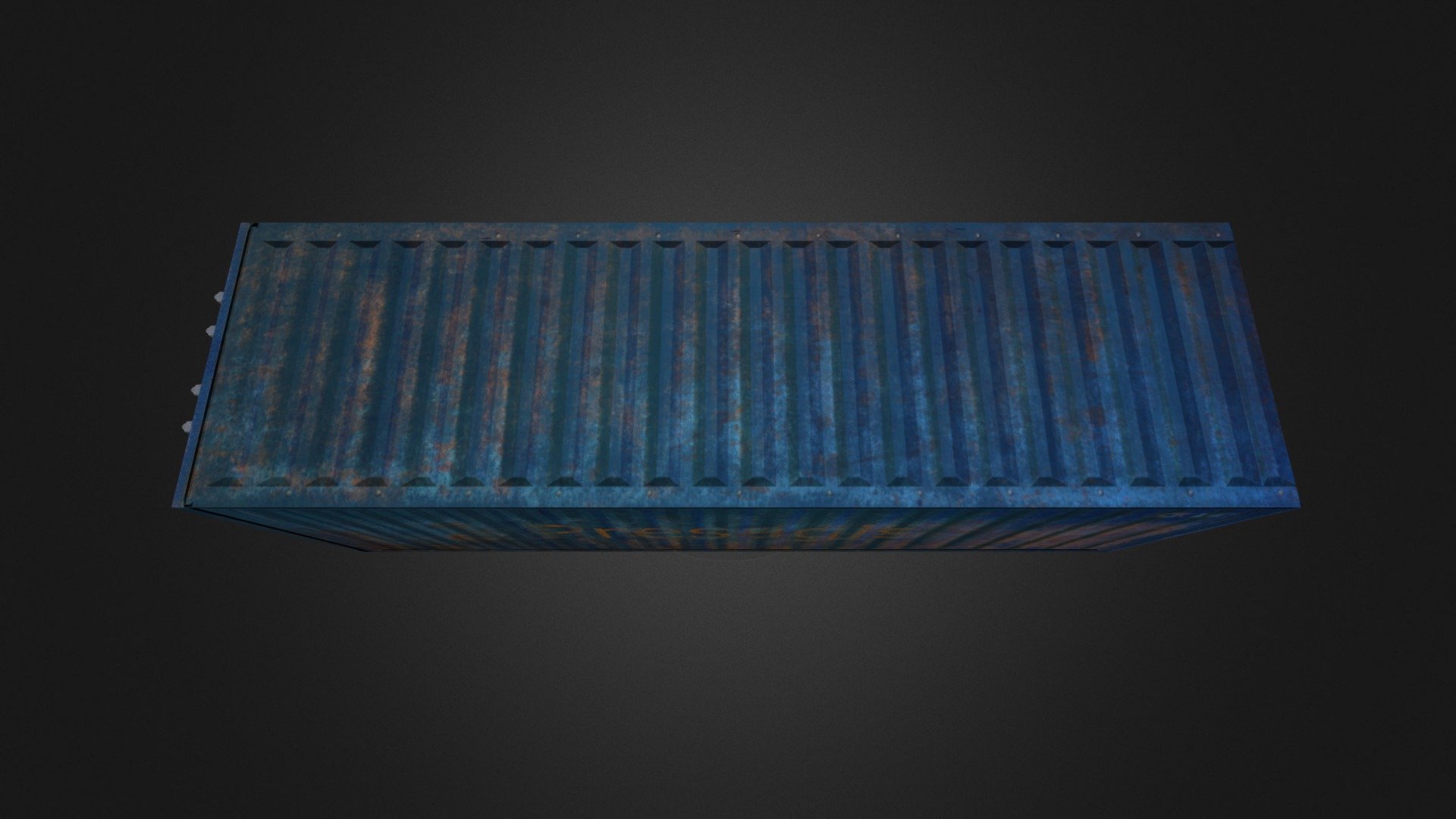 Shipping Container - 3D model by presagiscreator [9ad5d77] - Sketchfab
