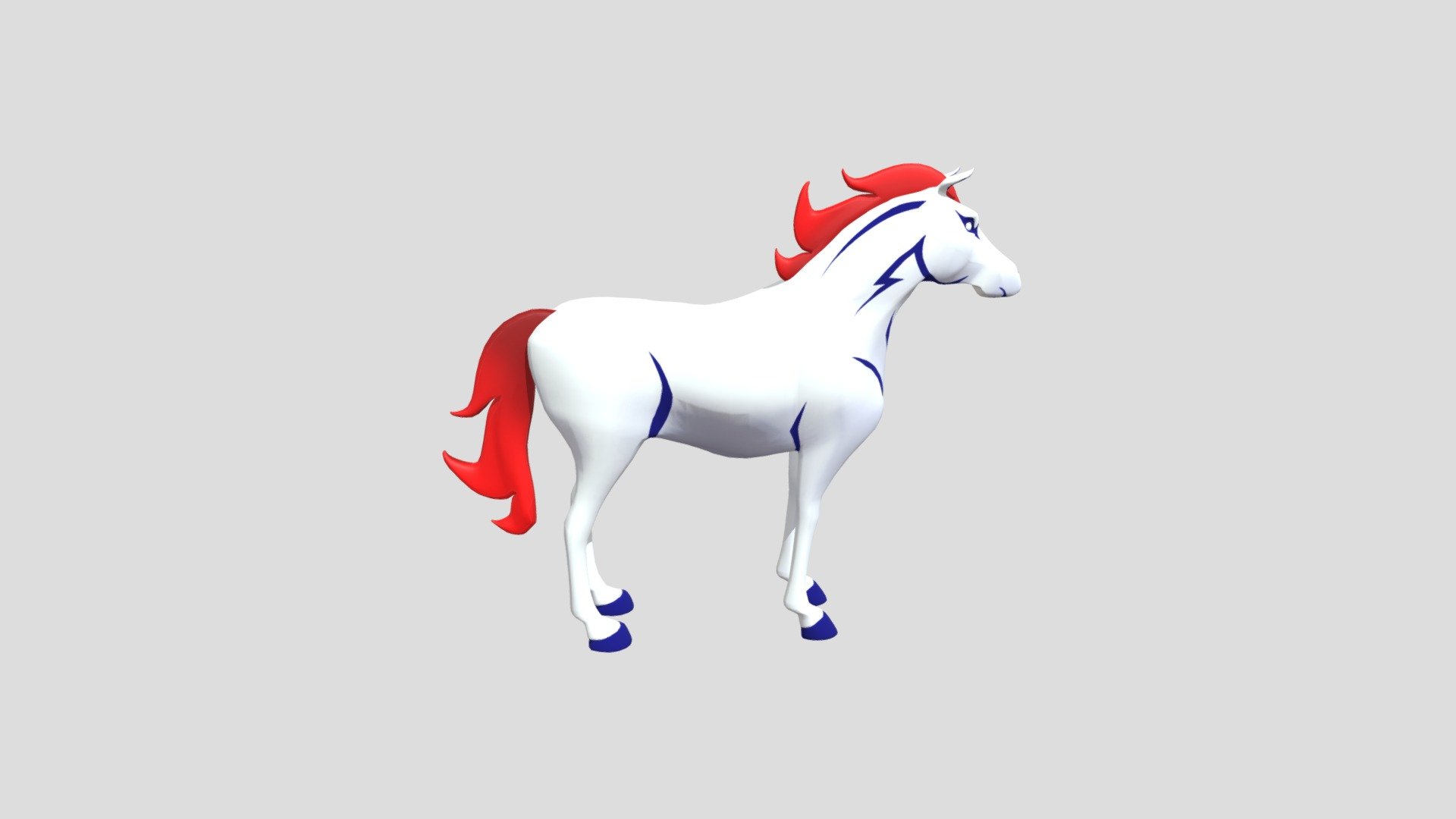 Herriman Mustang Model/Texture/Rig - 3D model by paris.pray [9ad6905 ...