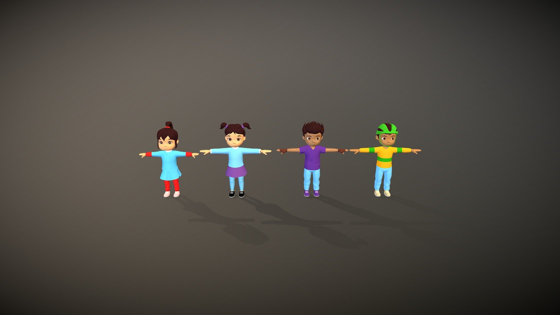 Characters_03 - 3D model by fabian4895 [9ad72e9] - Sketchfab