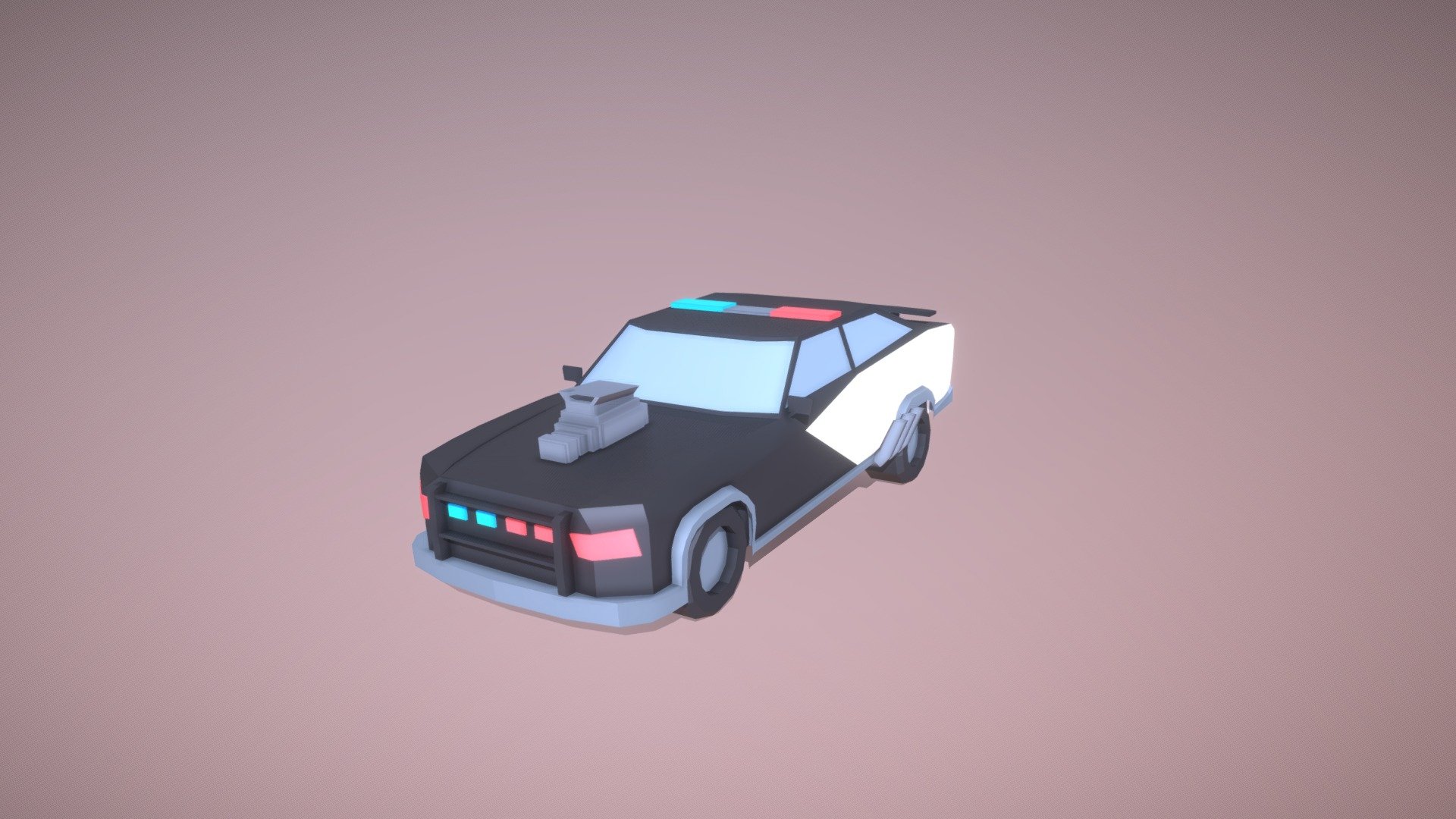 Police Car - 3D model by Bstew18 [9ad8c53] - Sketchfab