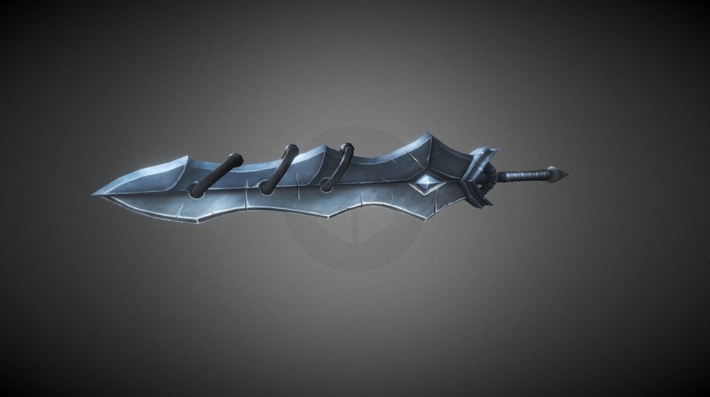 Blue Greatsword - 3D model by the7isbest [9ad9462] - Sketchfab