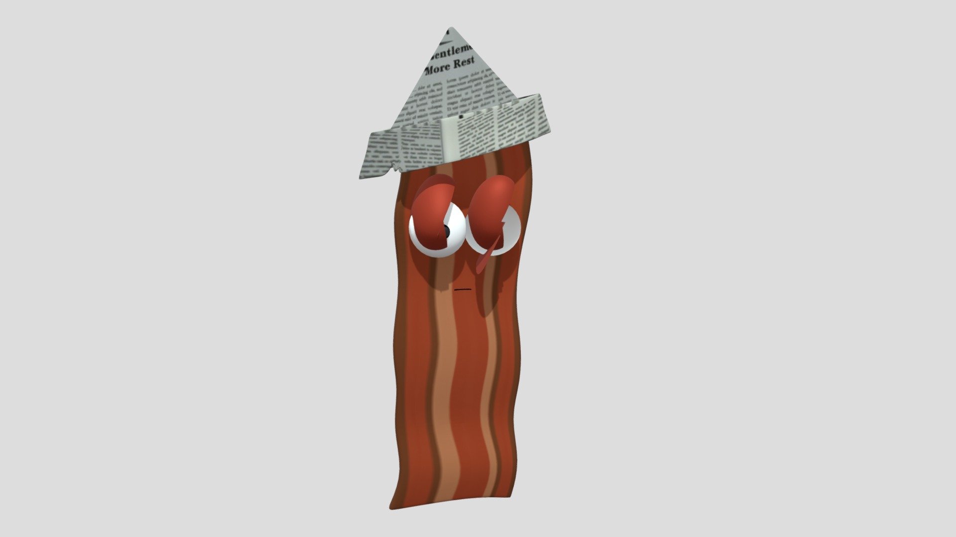 Bacon Bill (Classic; Updated) - Download Free 3D model by 321Blender ...