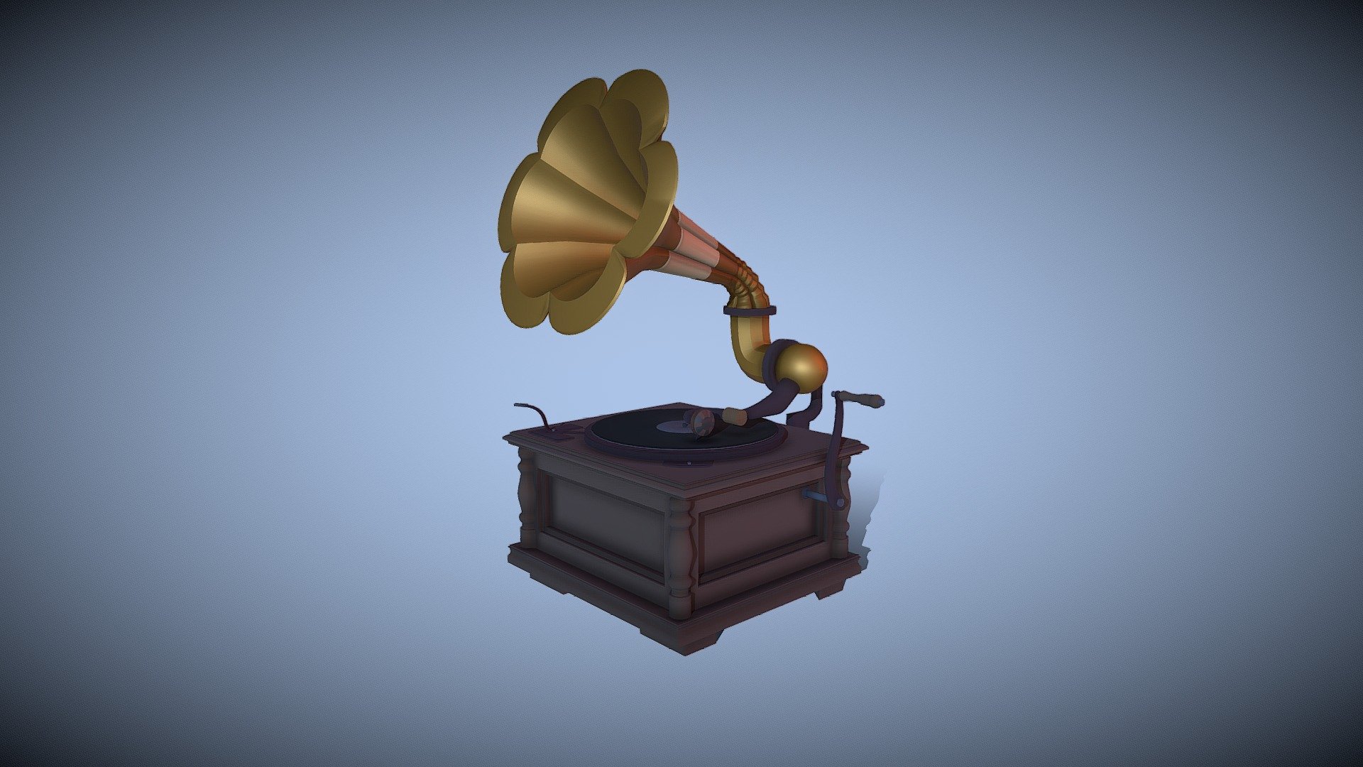 Gramophone - Buy Royalty Free 3D model by Joseibbis23 [9adb089 ...