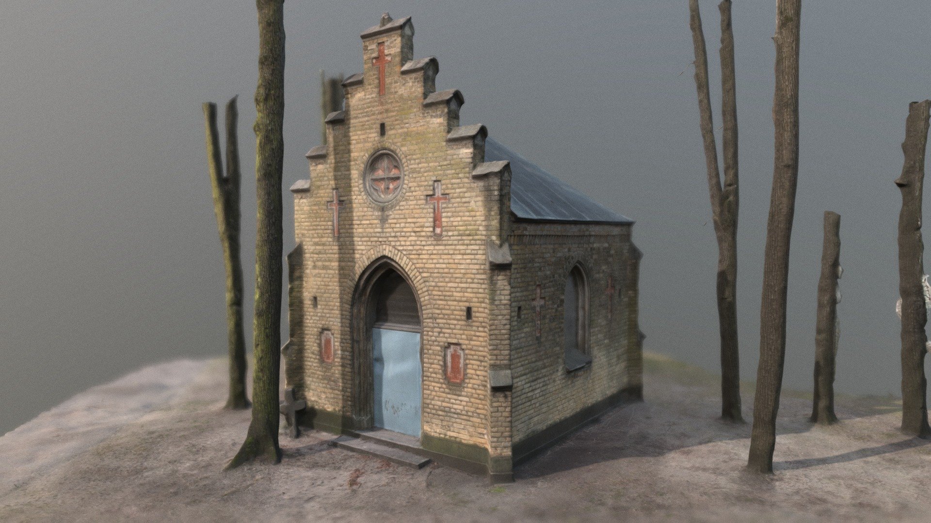 Graveyard Building - Buy Royalty Free 3D model by Abandoned Scans ...