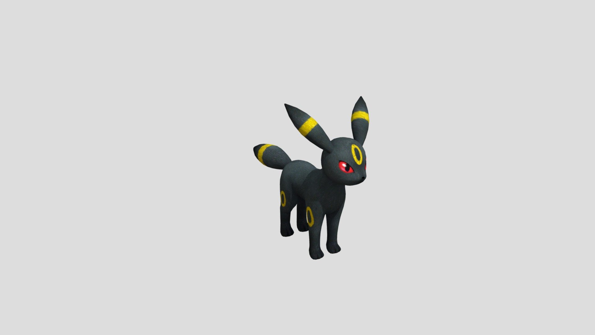 Umbreon 3D Render - Download Free 3D model by hkgiao79 [9adc52f ...