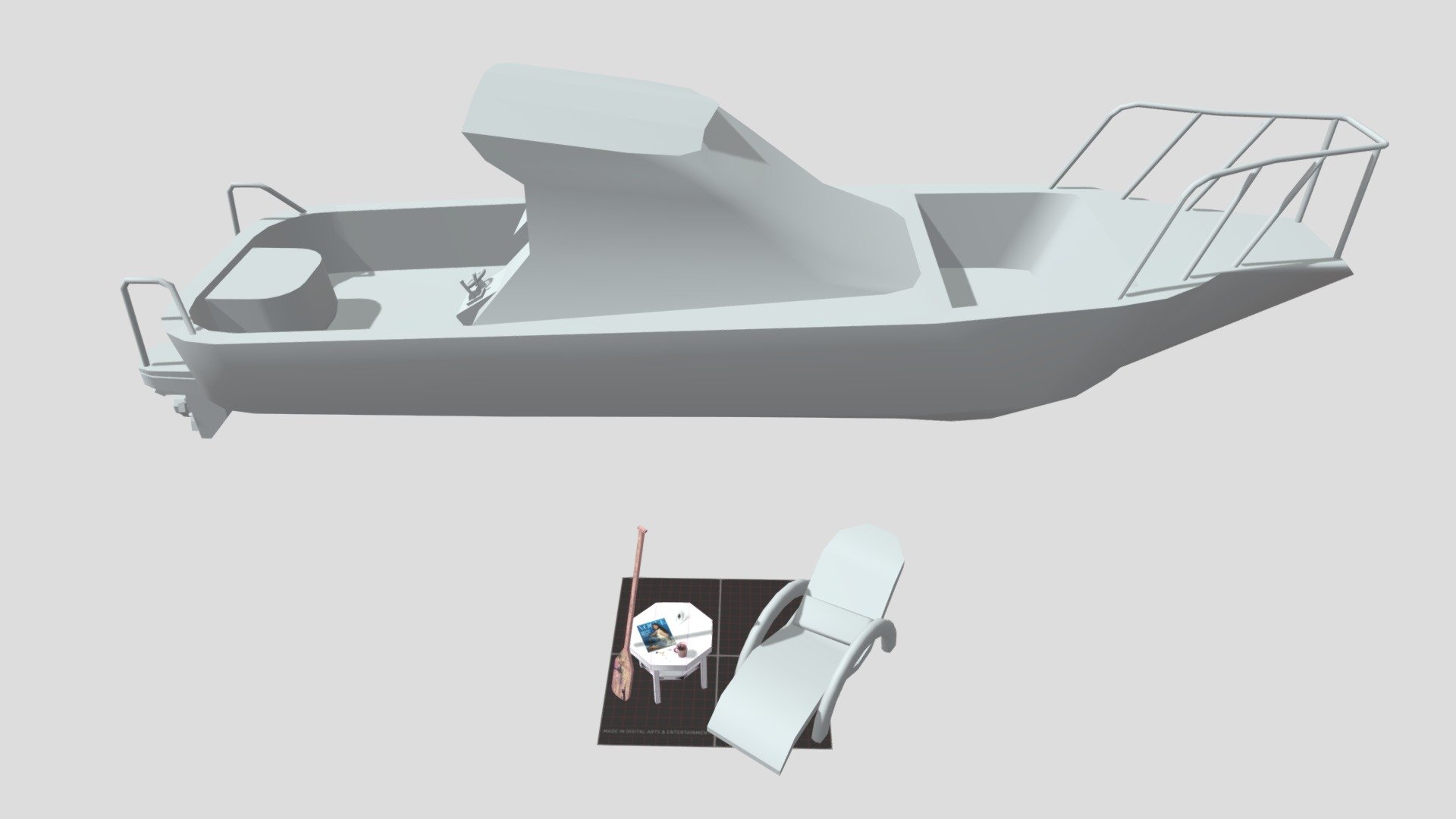 DAE 5 Finished props - By The Sea [WIP] - 3D model by Gabriel Gejdel ...