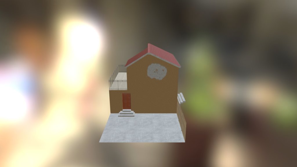 House 2 - SKETCHFAB - 3D model by Denis Masovitch (@DenisMasovitch ...