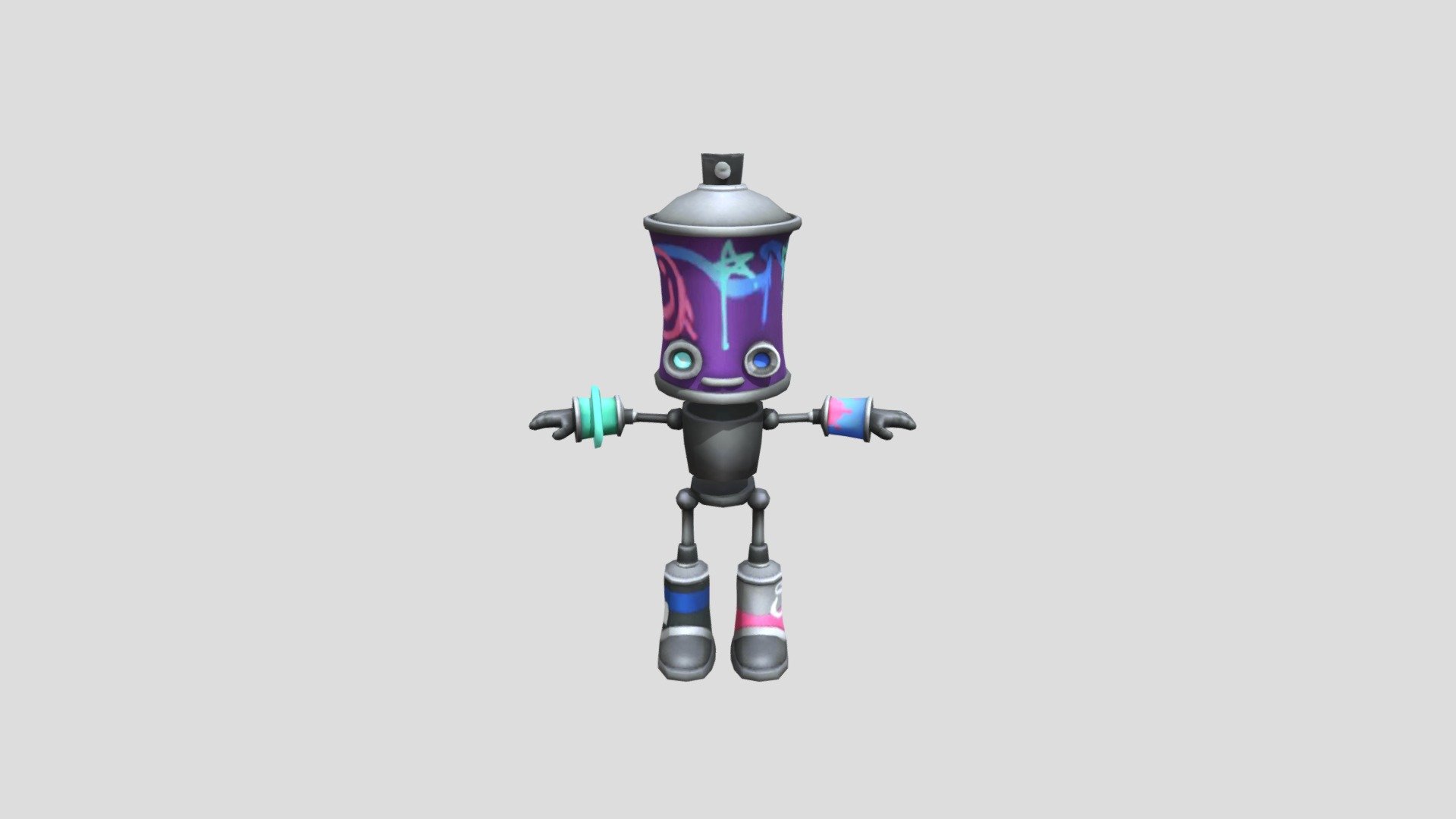 Spraybot - Download Free 3D model by Sour Grapes (@kmorganc1) [9adfbbf ...