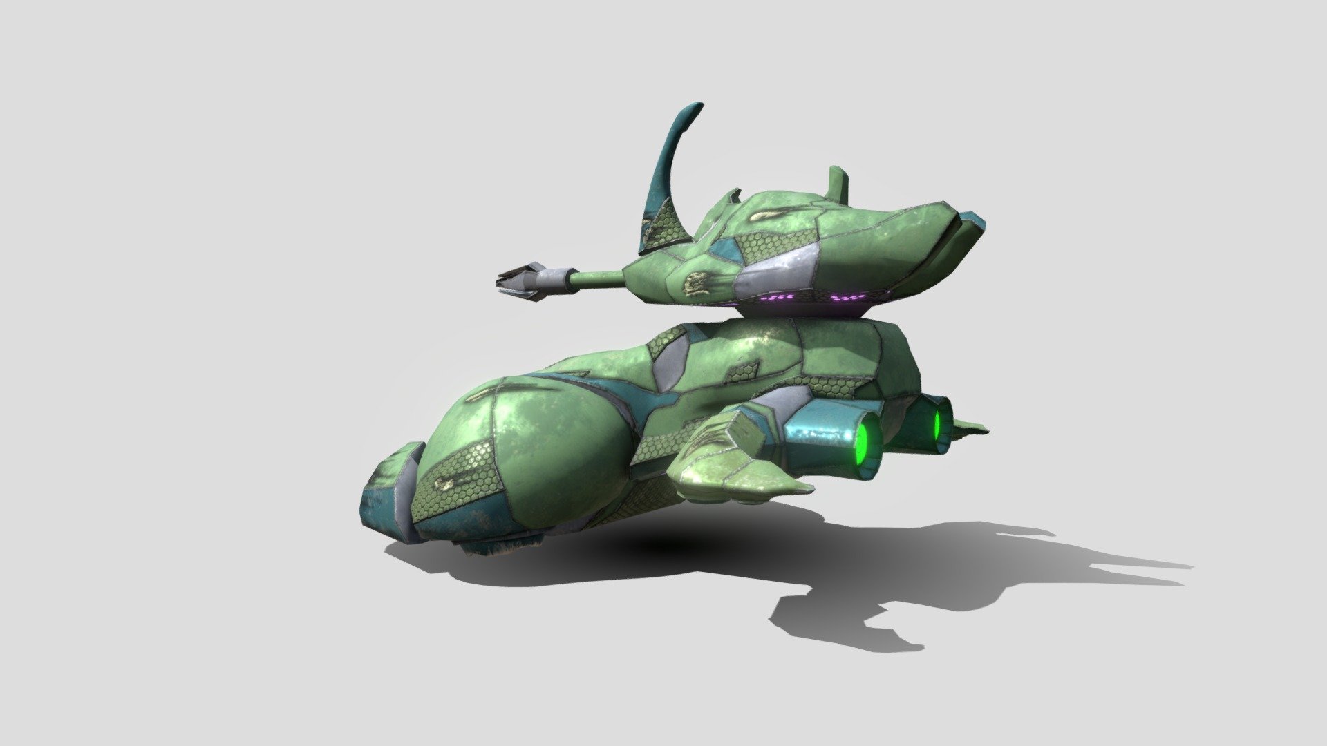 Alien_tank_01_animation - 3D model by Los Bionicos Animation Studio ...