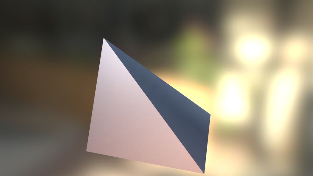 Pirámide Oblicua de base cuadrada - 3D model by pelandintecno [9ae4a8a ...