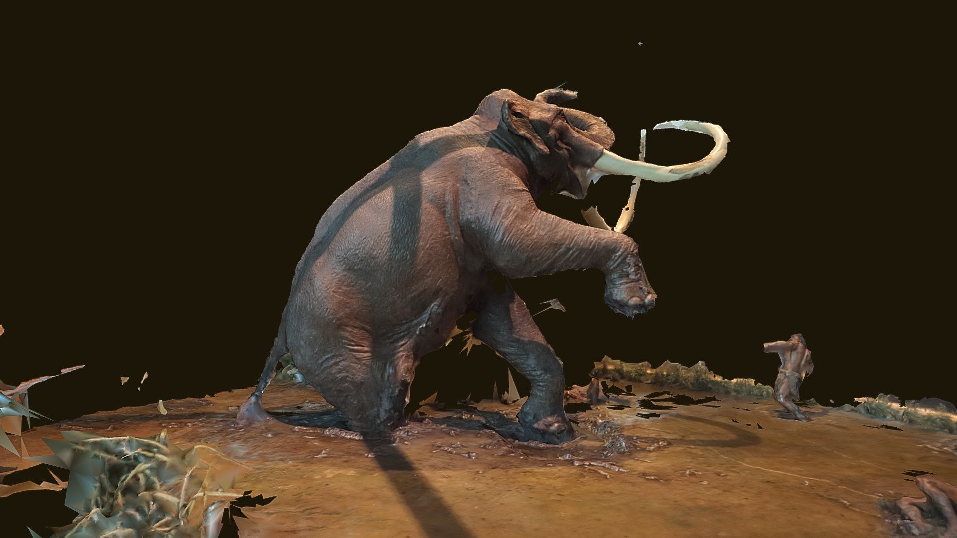 Mastodon Hunting - 3D model by John Toeppen (@toeppen) [9ae56cf ...