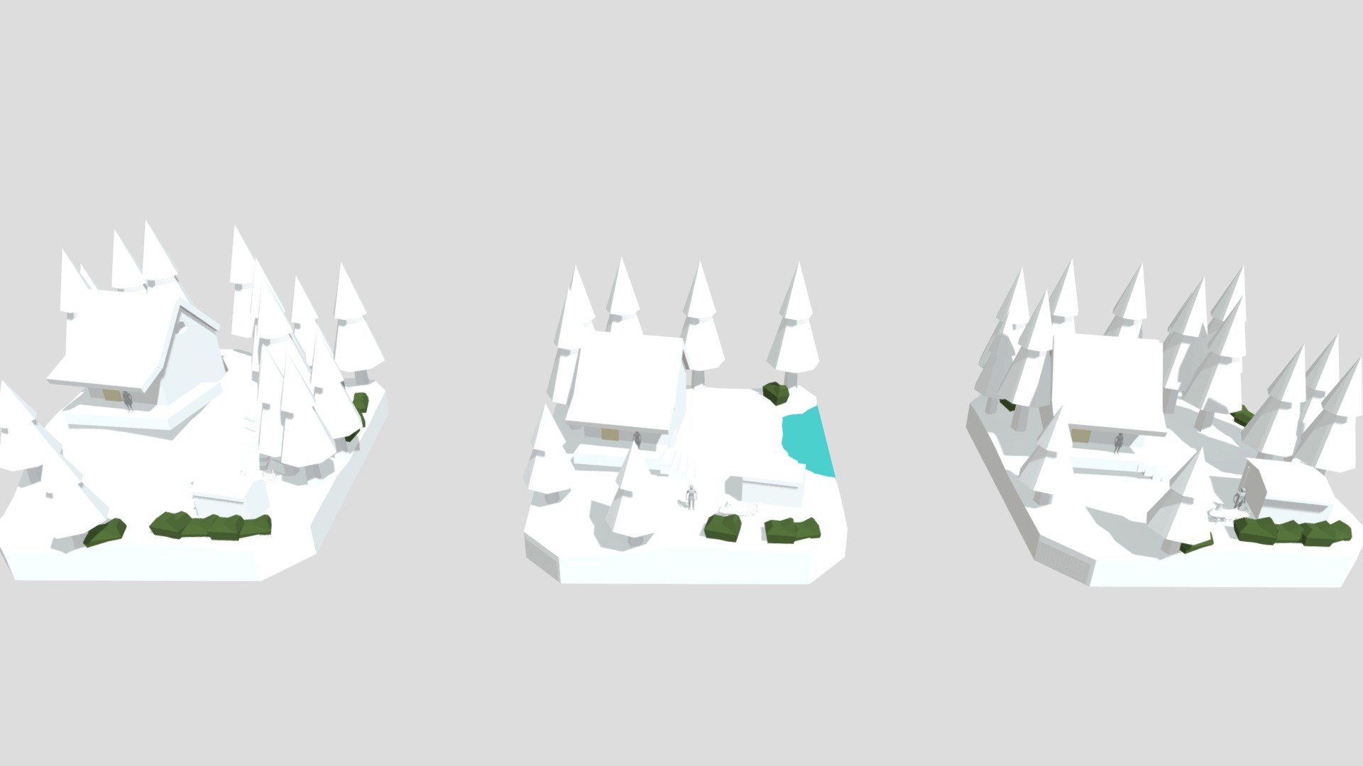 Forest Loner - Diorama and House blockout - 3D model by BorislavShopov ...