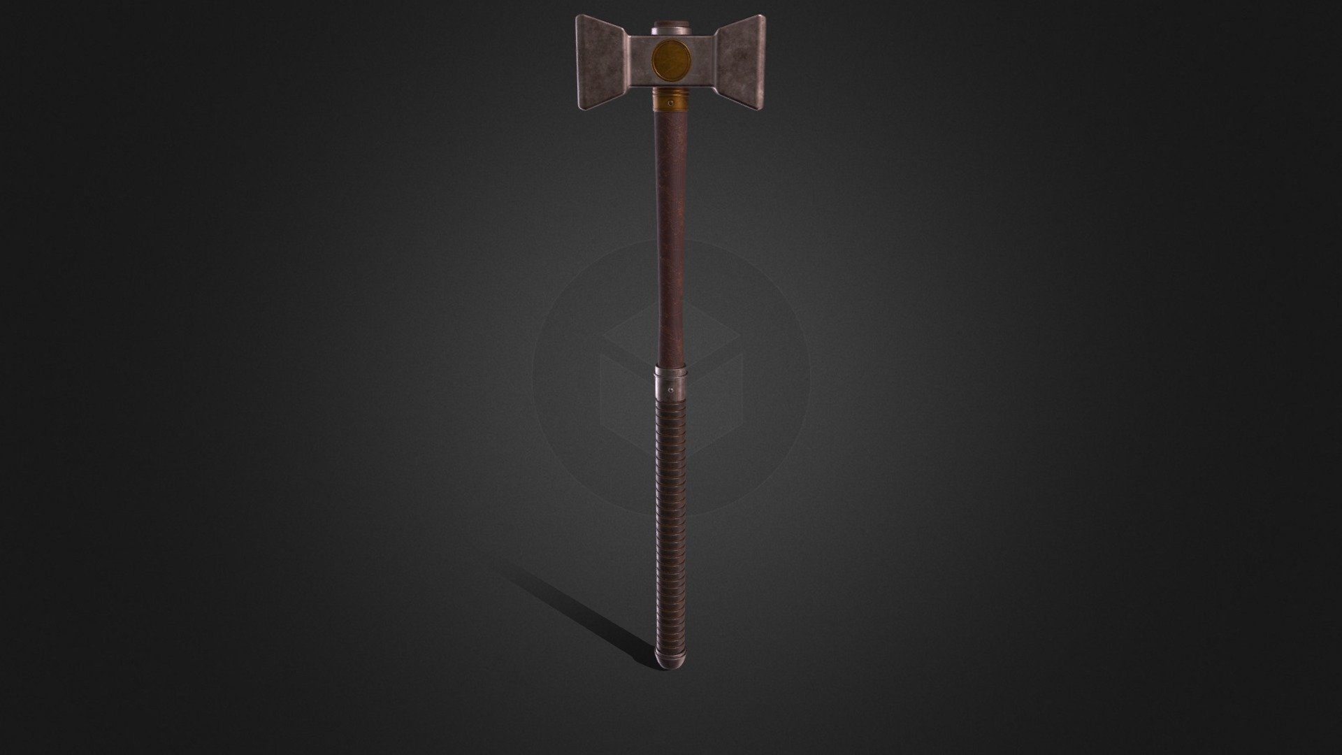 Two Handed Hammer - 3D model by bmparker17 [9ae6414] - Sketchfab