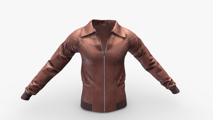 Leather-jacket 3D models - Sketchfab