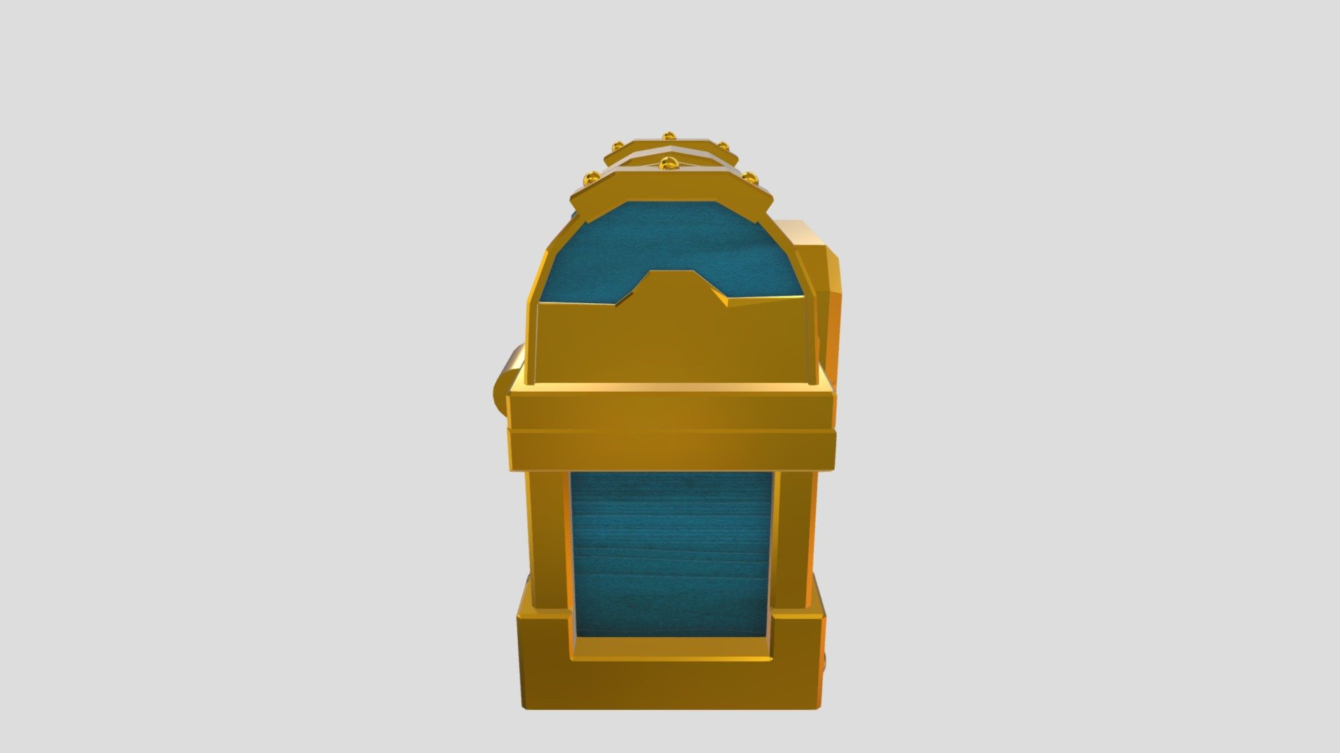 Clash Royale Golden Chest - 3D model by jpullam1 [9ae9411] - Sketchfab