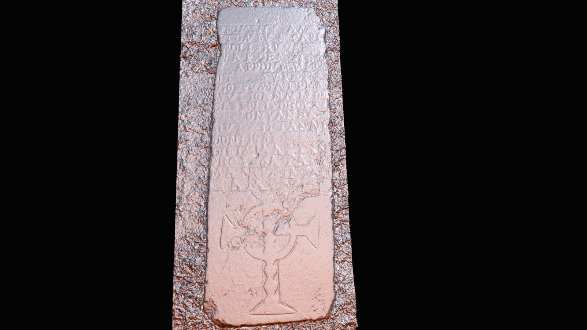 Dunkerrin 17th-century Graveslab (OF045-022004-) - Download Free 3D ...
