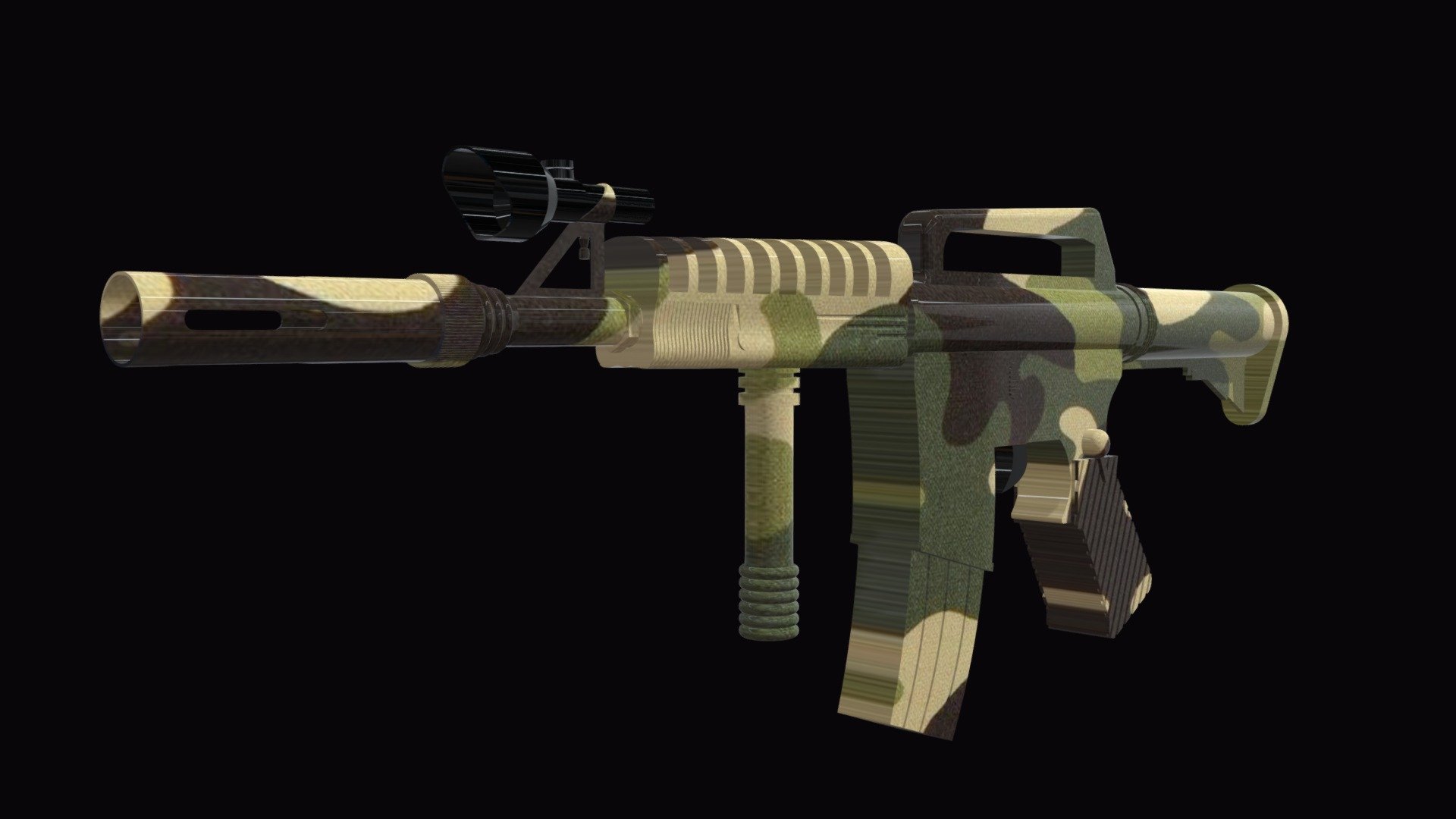 M416 - 3D model by Sourabh Chougule (@sourabhchougule) [9aea5ef ...