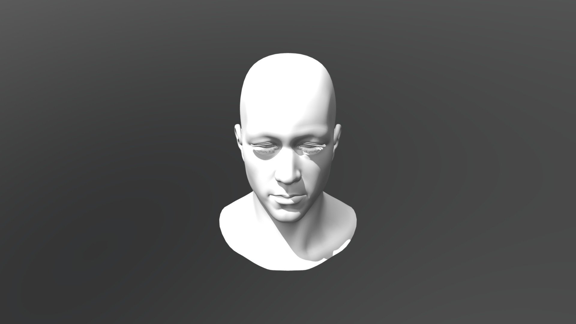 Head modeling for man - 3D model by Lianji [9aea7e5] - Sketchfab