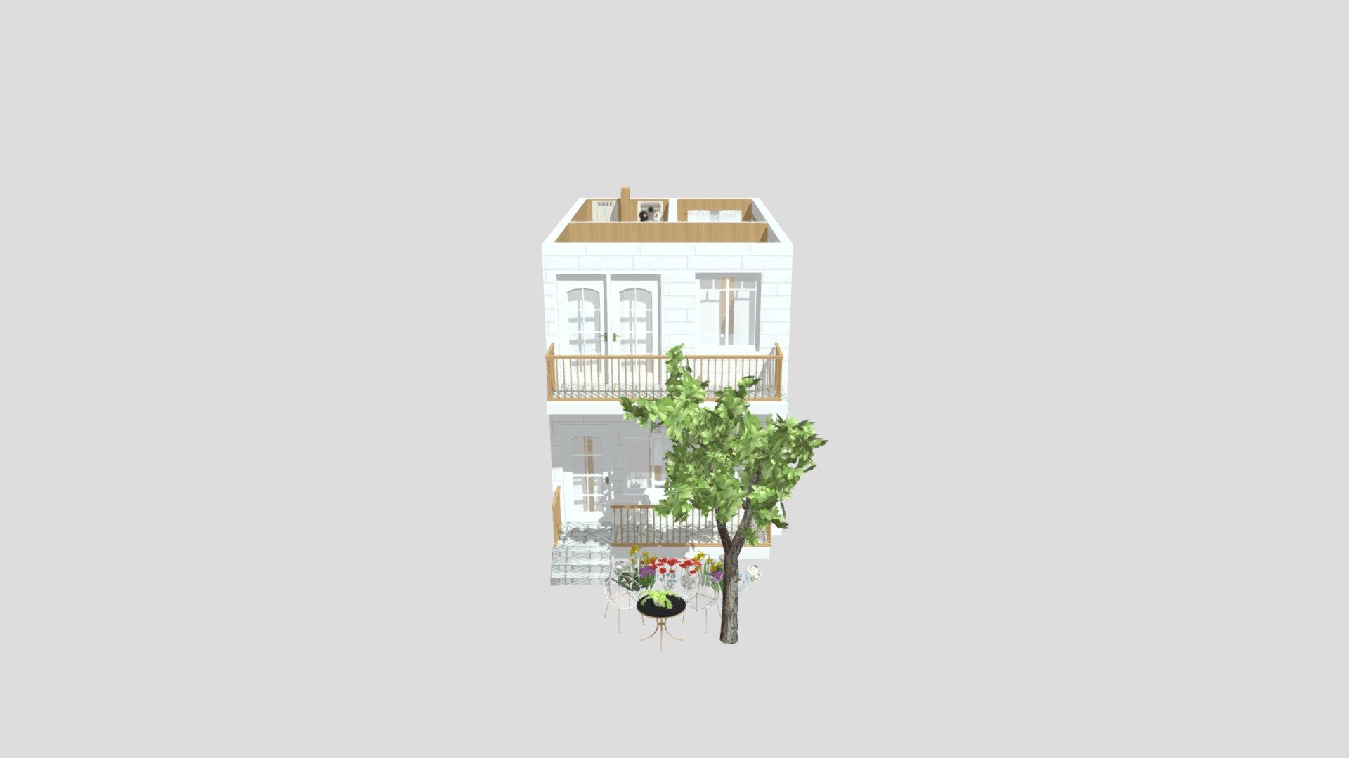 Tiny home - Download Free 3D model by Home Design 3D (@homedesign3d ...