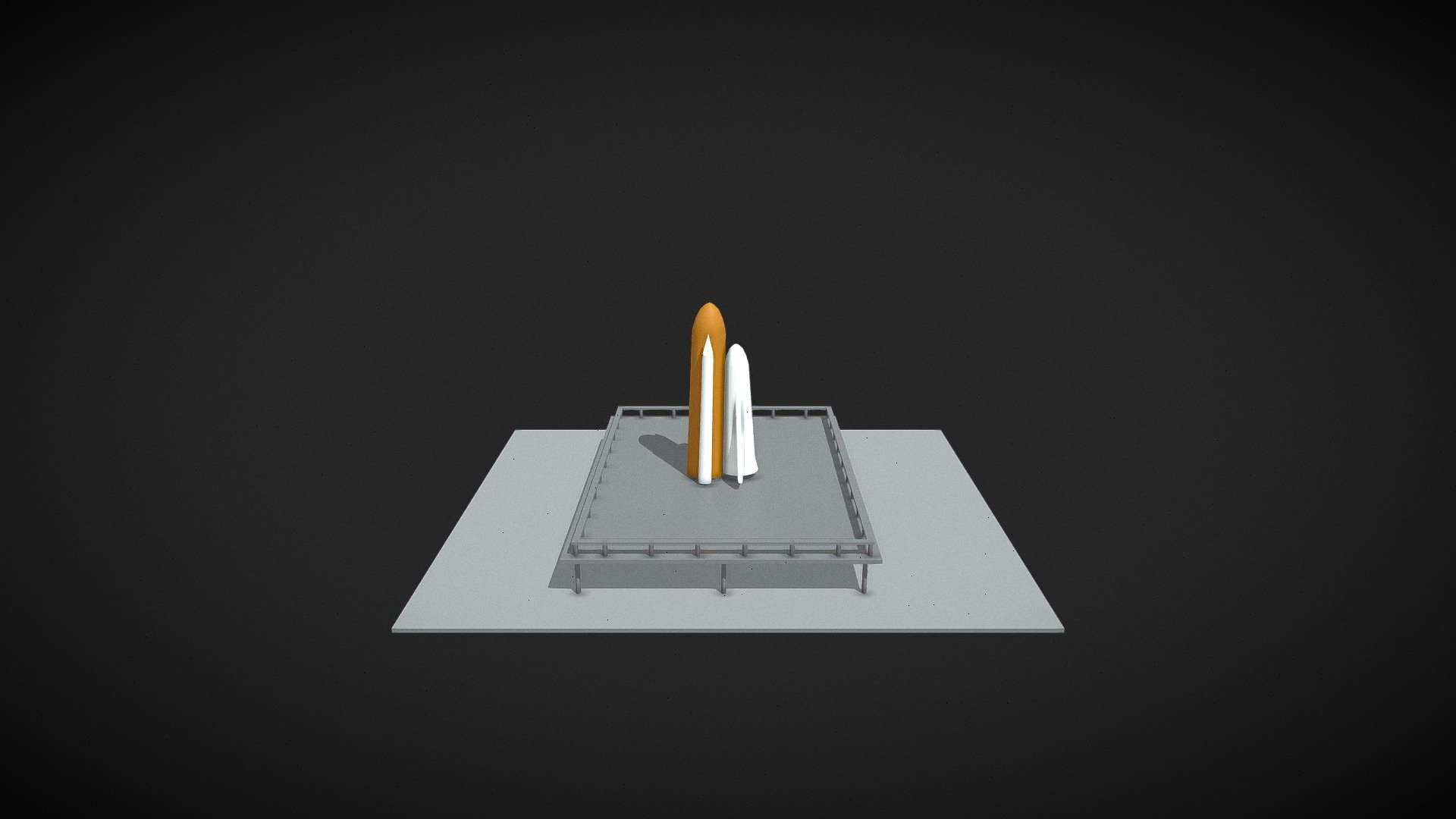 Rocket - Download Free 3D model by Rafael_Cama [9aec208] - Sketchfab