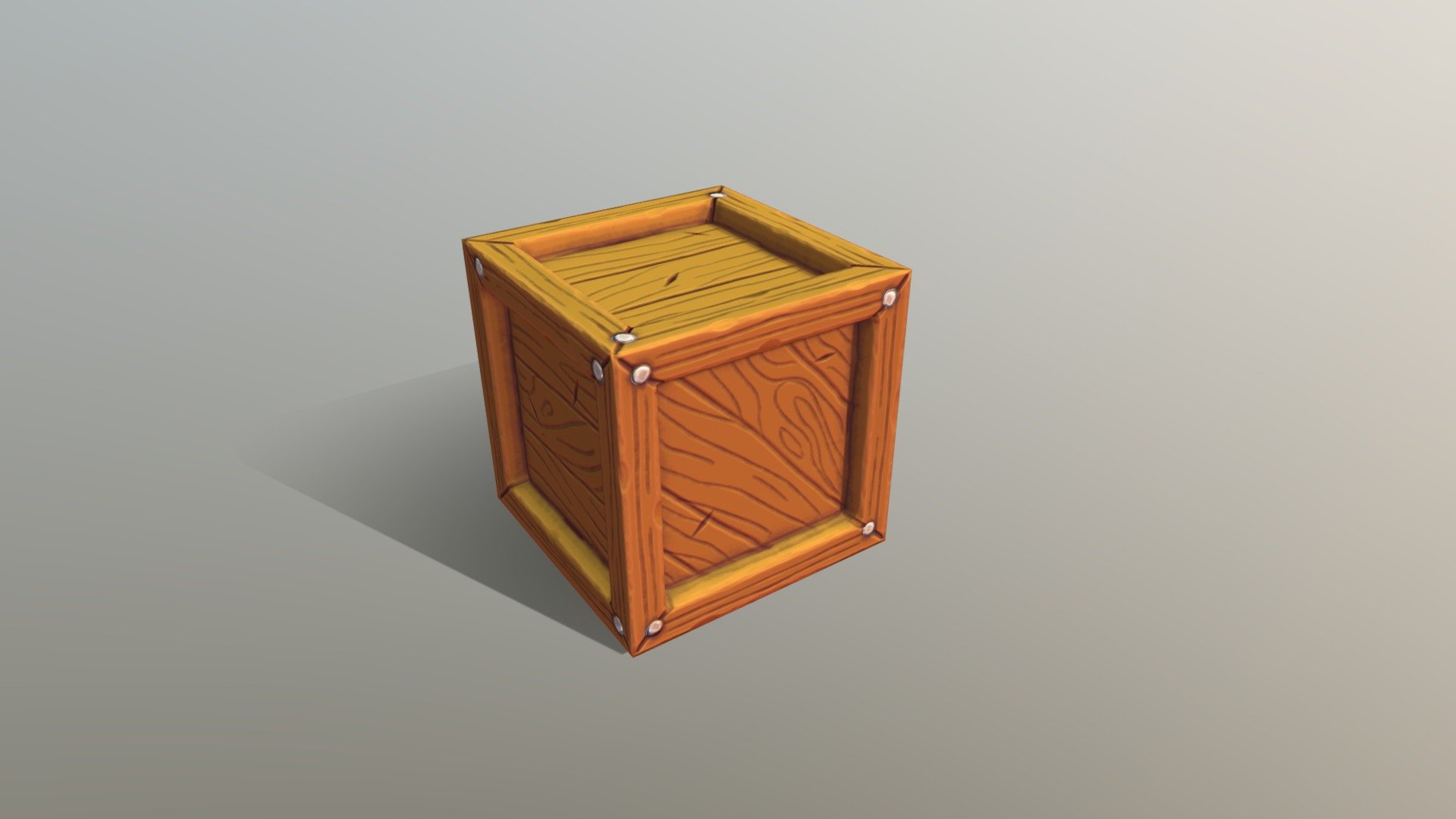 Stylized Crate - 3D model by tyzranan [9aeefcf] - Sketchfab