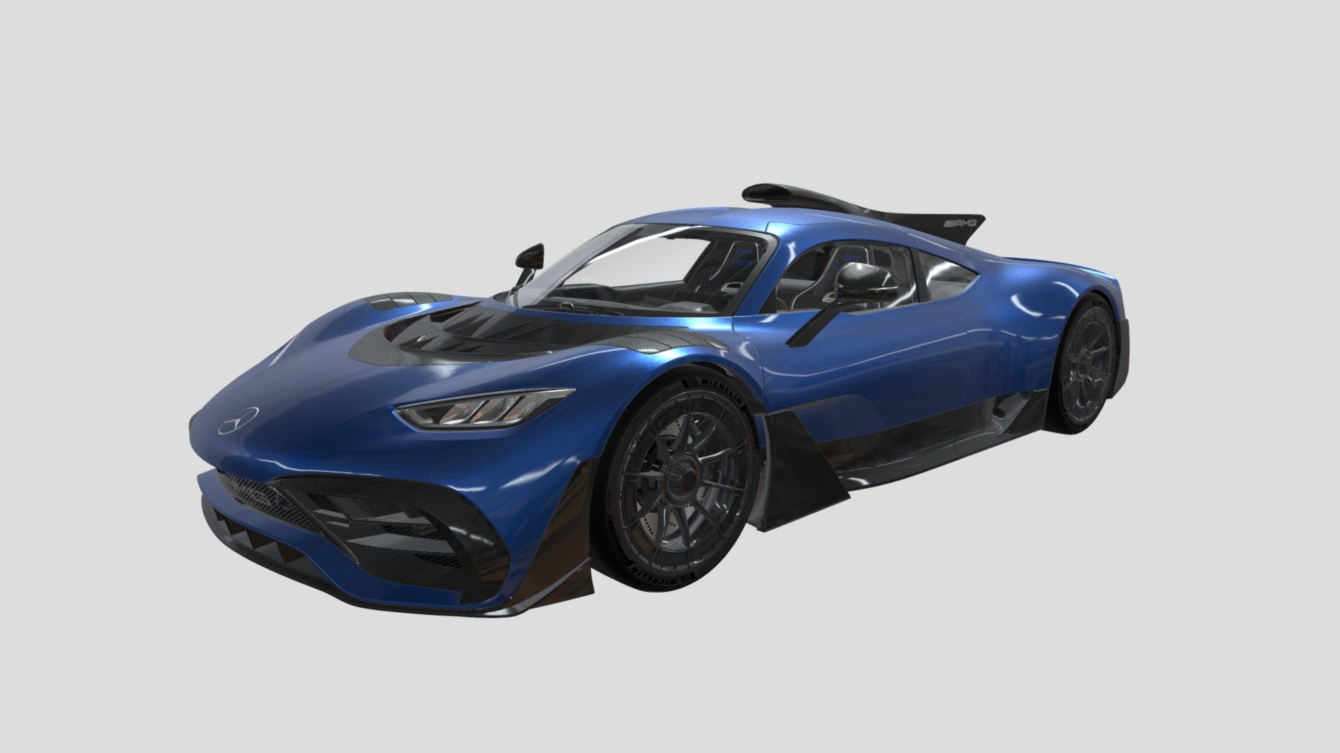 MERCEDES BENZ PROJECT ONE - Download Free 3D model by Tony's Classics ...