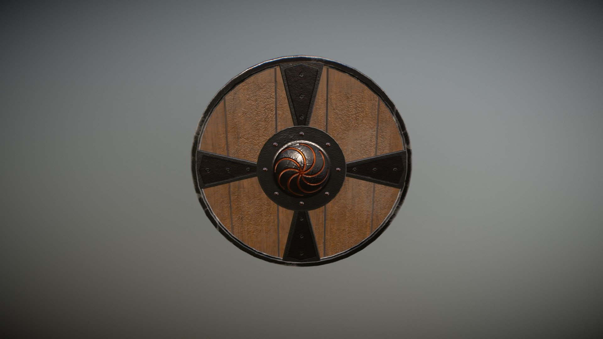 Fantasy Medieval Round Shield - 3D model by mephistophia [9af611b ...