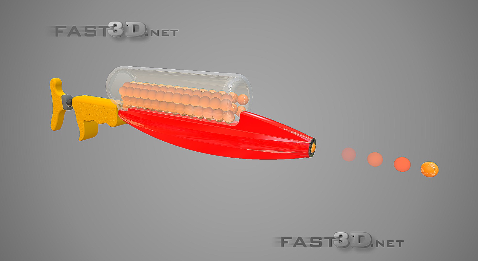 Fun Gun Whole - 3D model by magic 8 box (@magic8bx) [9af62c2] - Sketchfab
