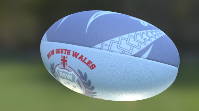 NSW Rugby Ball - 3D model by LeslieRugby (@connormcgregor) [9af661d ...