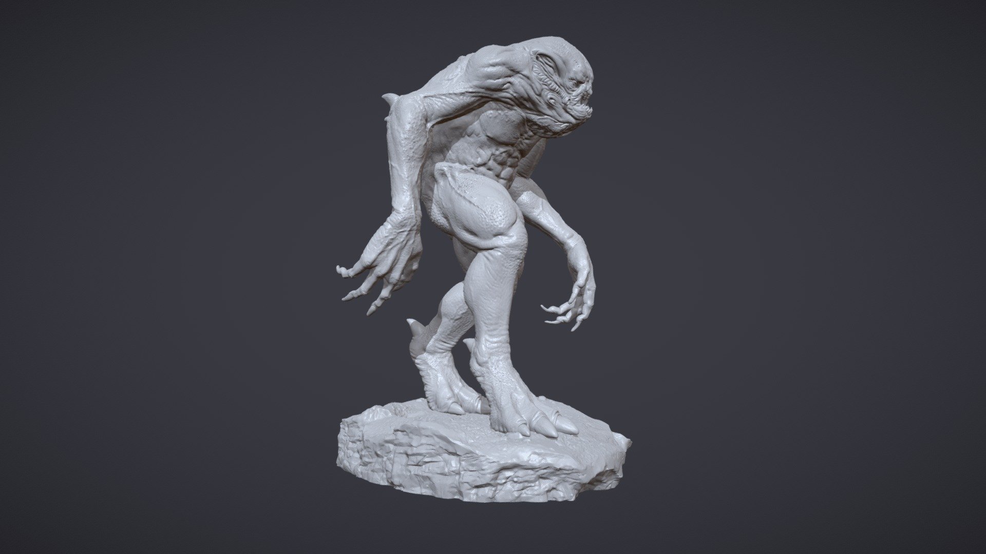 Creature - 3D Print Ready - Buy Royalty Free 3D model by sr_Models ...