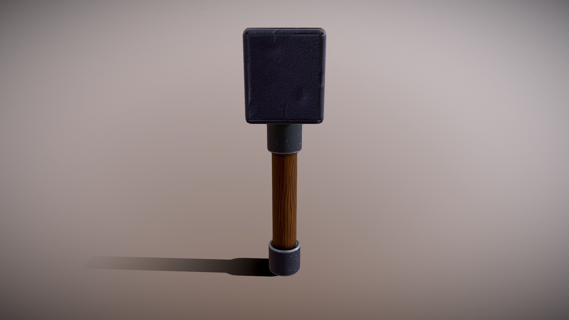 Stylized Hammer Game Ready Model - Download Free 3D model by another 3d ...