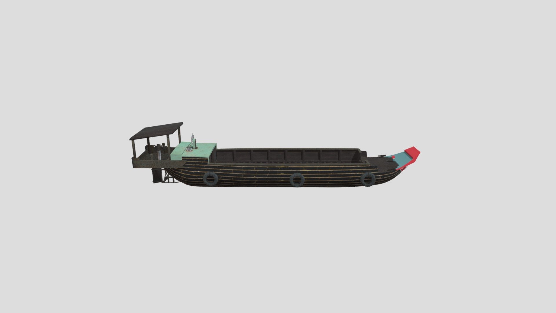 Ghe Bầu _ Boat_Viet nam - 3D model by Tuyền Nguyễn (@tuyen_nguyen ...