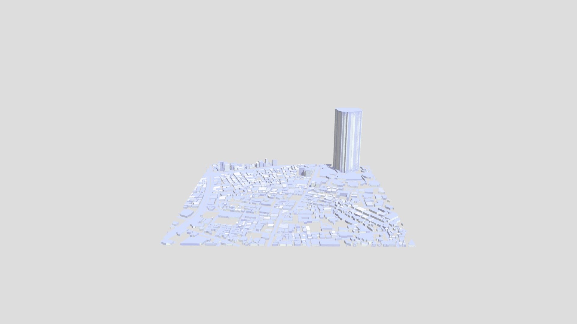 Osm Export 001 - 3D model by dongdong123 [9afb120] - Sketchfab