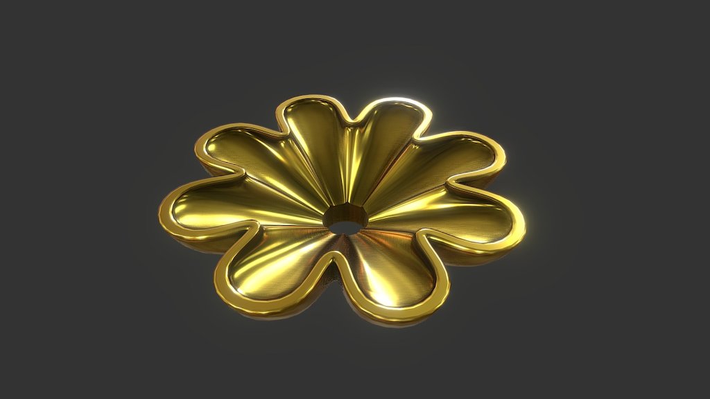 Colmar Broch Flower - 3D model by jock [9afc488] - Sketchfab