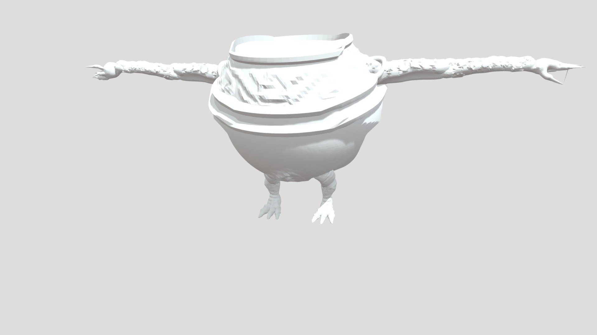pot boy fbx badly rigged no texture elden ring - Download Free 3D model ...