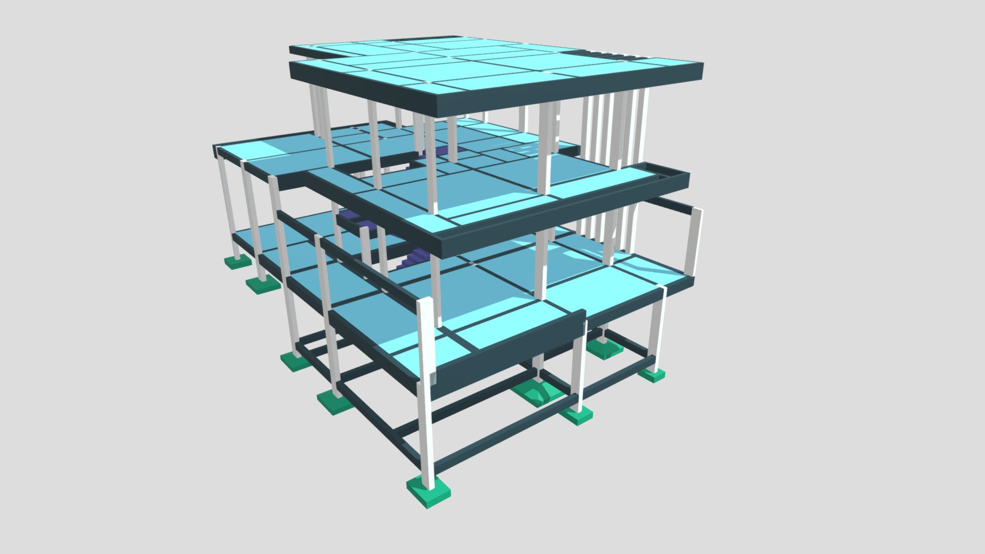 RESIDÊNCIA UNIFAMILIAR - Download Free 3D model by nicolas.padovani (@nicolas.padovani.eng ...