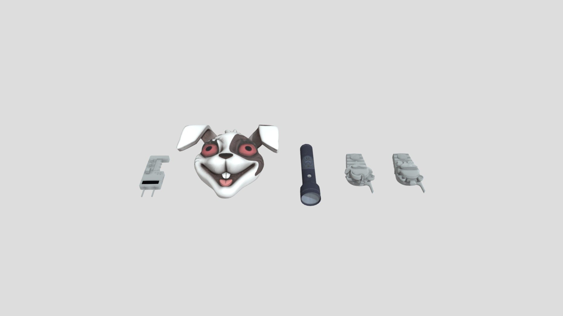 (Old) Fnaf Ruin Props - Download Free 3D model by skylajade69 [9aff0a3 ...